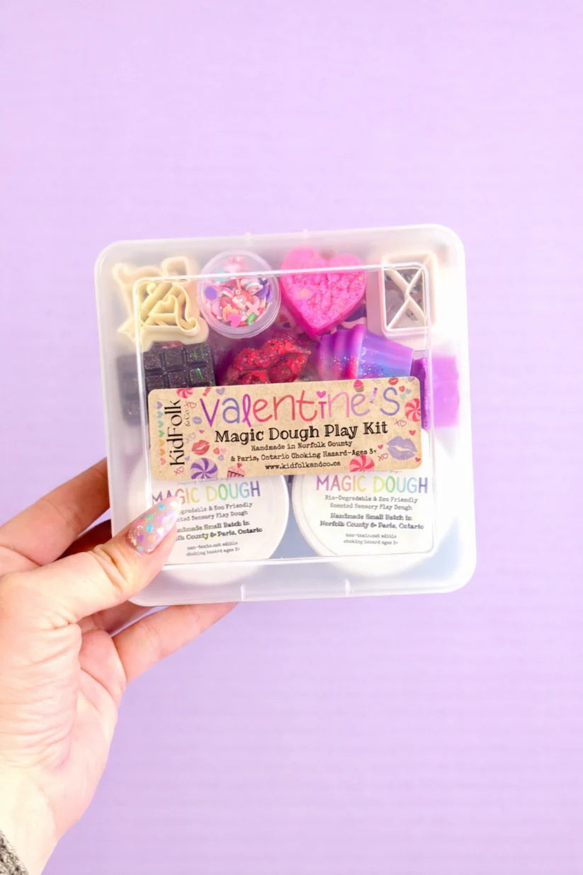 Valentine’s On-The-Go Play Kit-Dough – Humen Kind